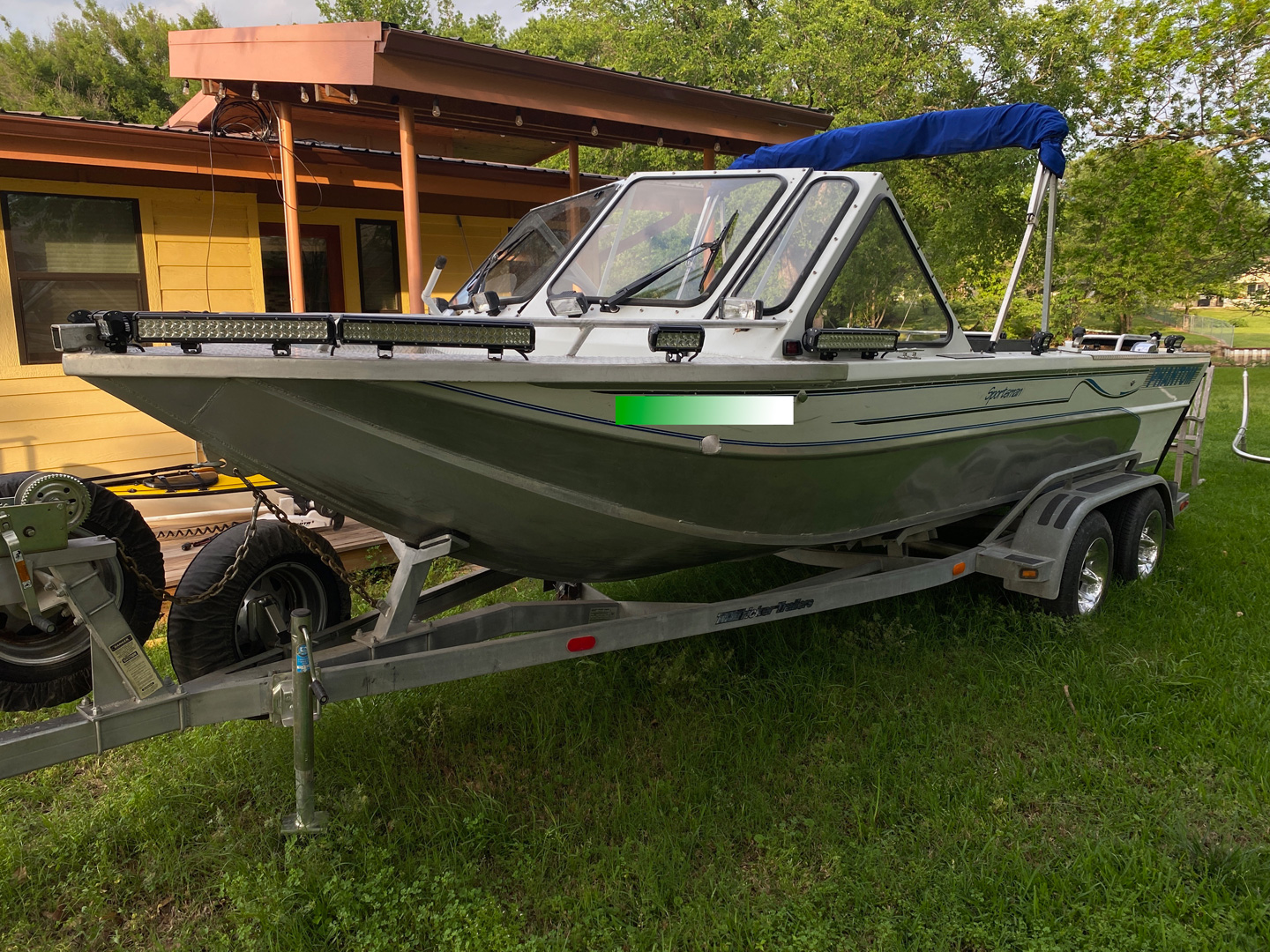 Aztec Fabricators 21′ Aluminum Jet Boat