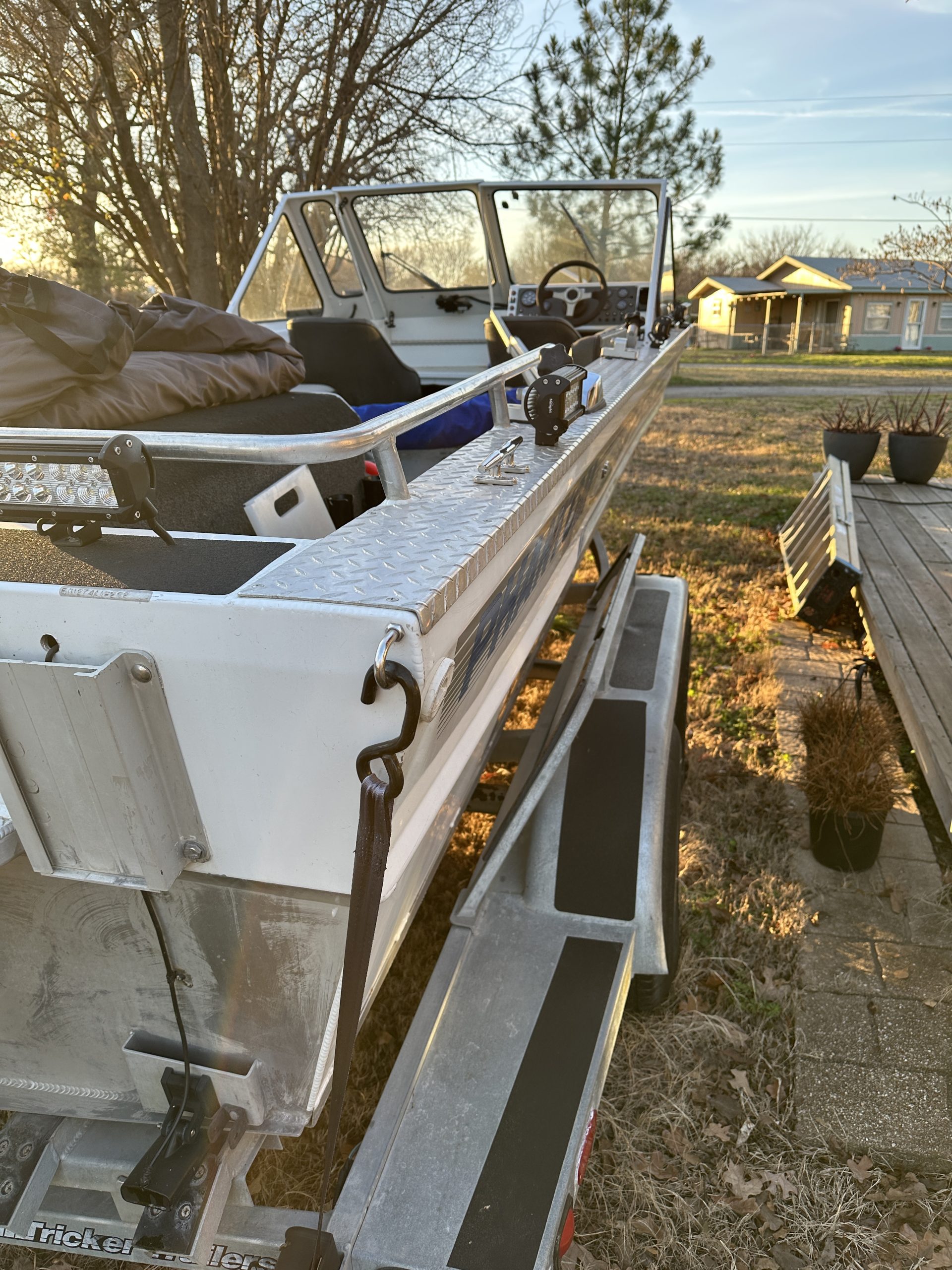 Aztec Fabricators 21′ Aluminum Jet Boat